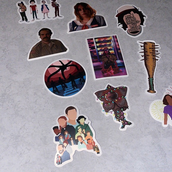 Stranger Things | Design | Pc Stranger Things Sticker Pack Stickers 80s ...